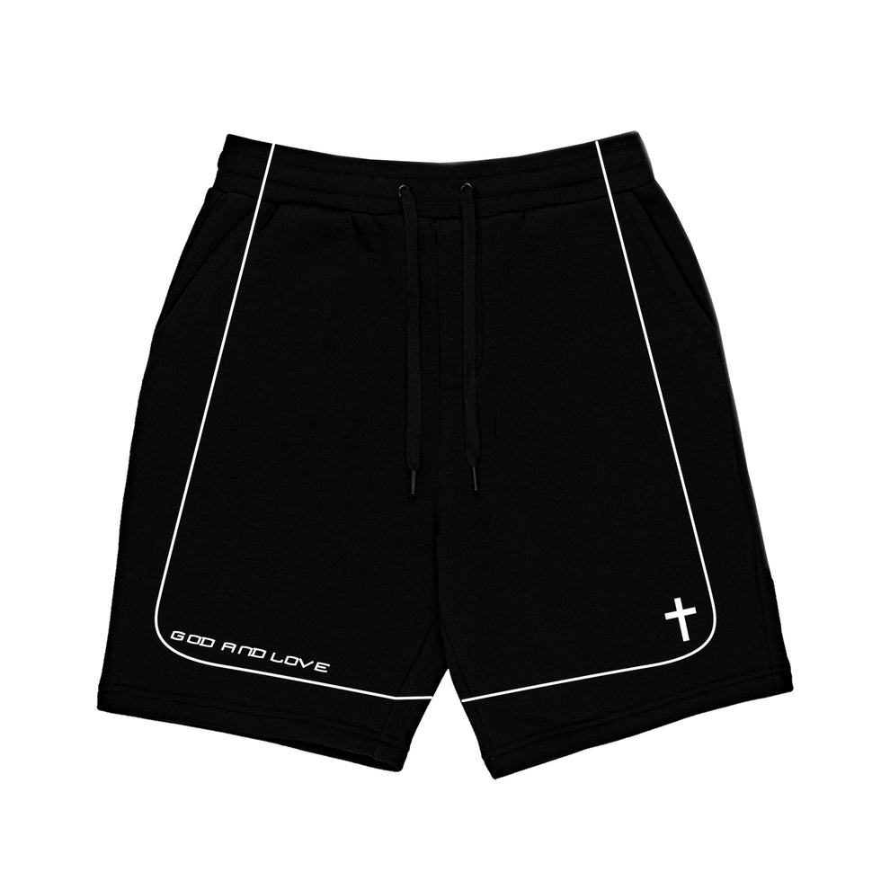 Cross Reflectorized Short Black – God and Love
